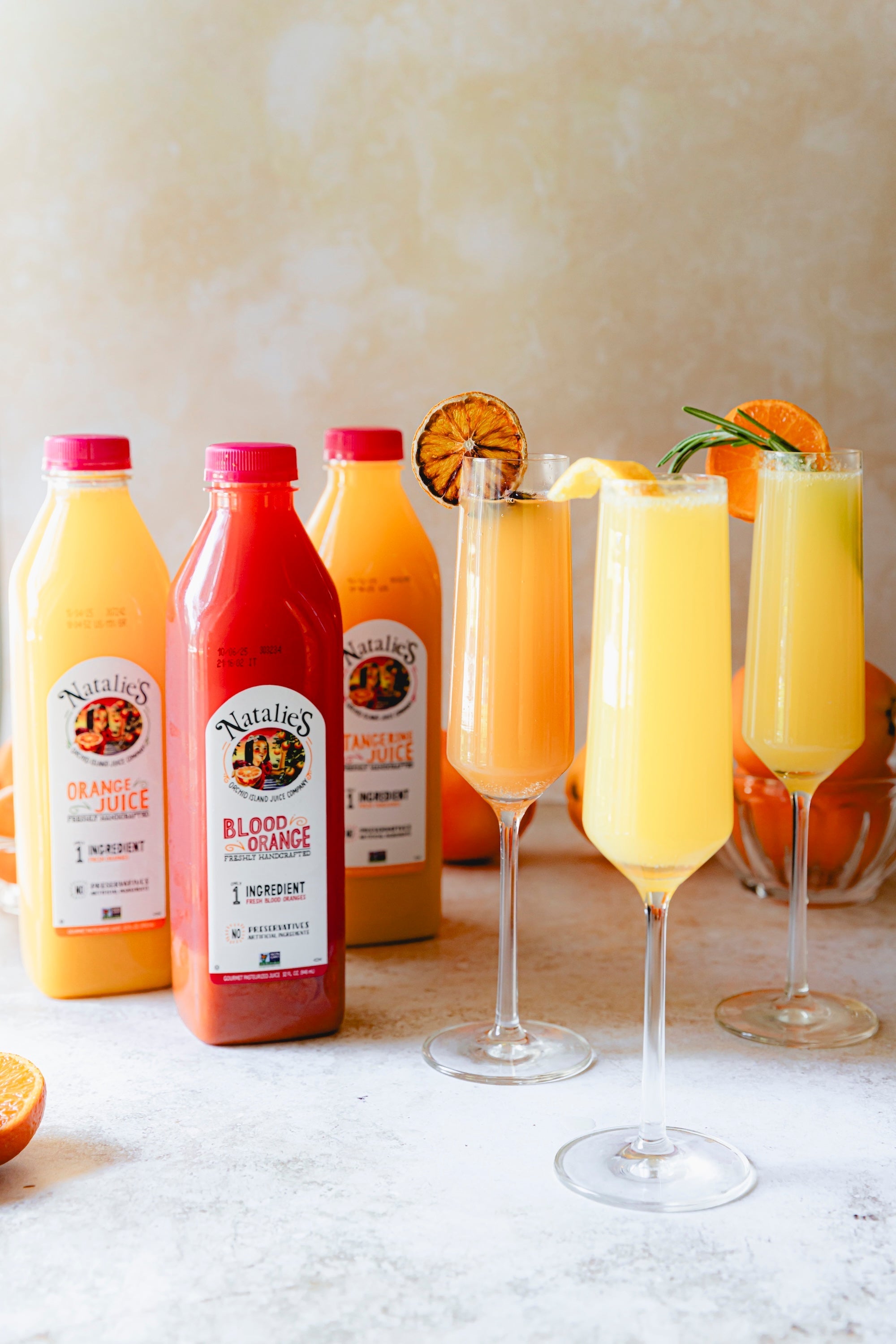 Brunch Mimosa Flight – Natalie's Orchid Island Juice Company