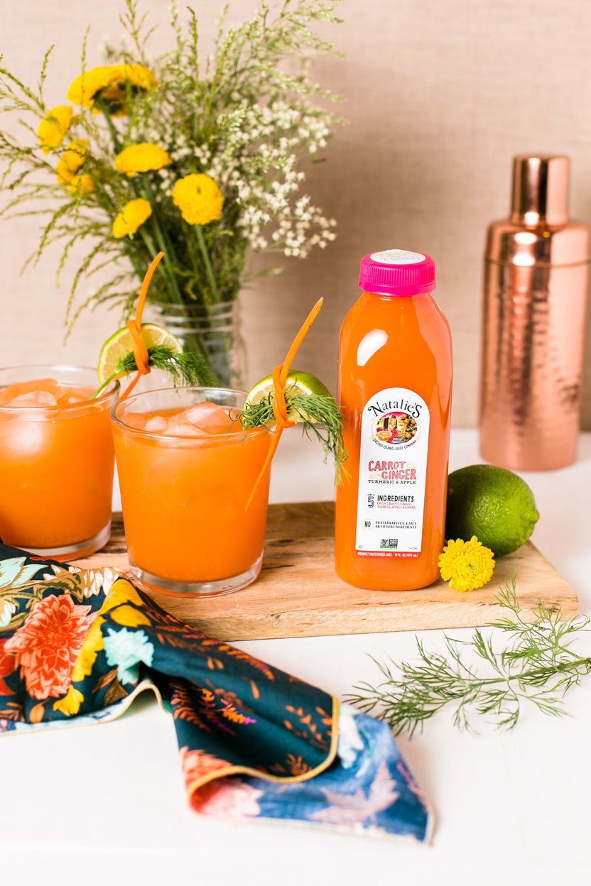Carrot Ginger Cocktail – Natalie's Orchid Island Juice Company