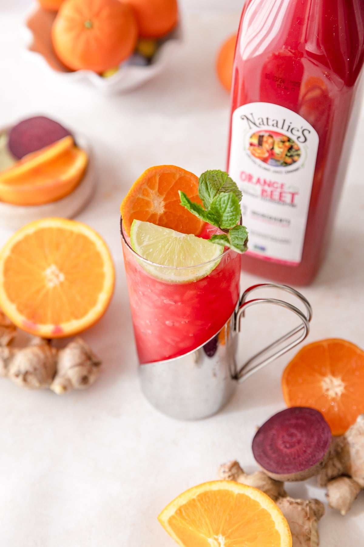 Ginger Beet Mocktail Mule – Natalie's Orchid Island Juice Company