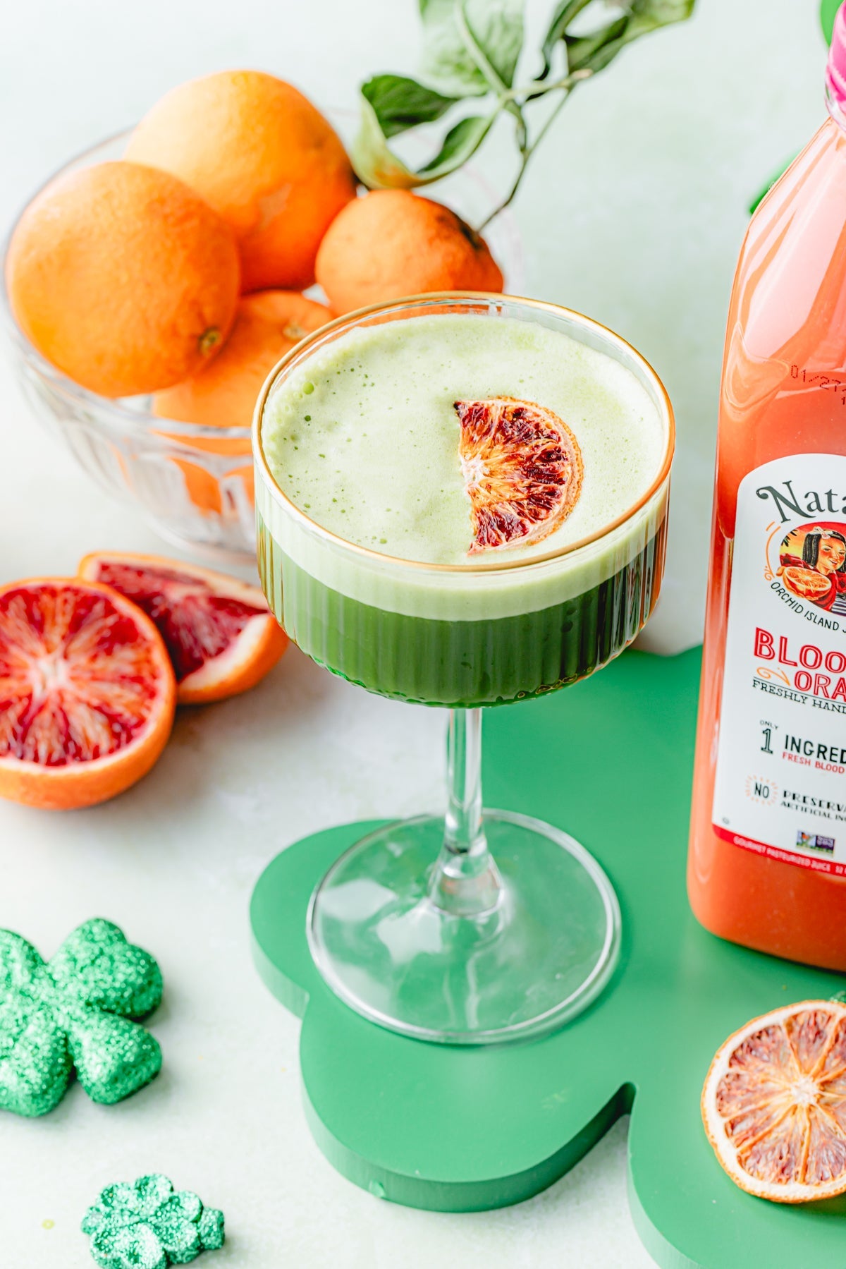 Shamrock Gin Sour – Natalie's Orchid Island Juice Company